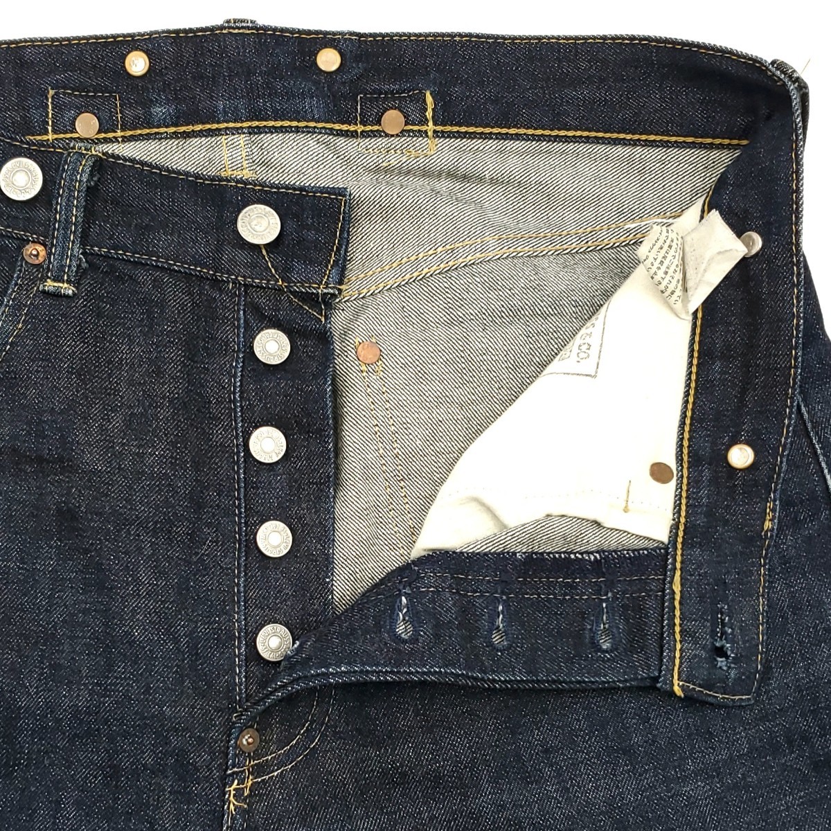 希少サスペンダーボタン Levi's S702XX W33日本製1920年代 希少サスペンダーボタン Levi's S702XX W33日本製1920年代