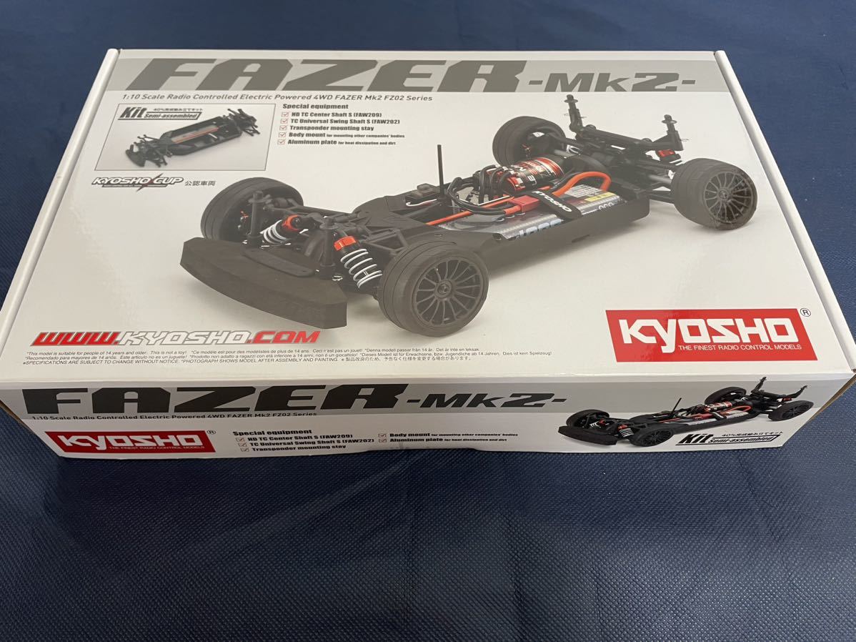 Yahoo!オークション - 京商 FAZER Mk2 FZ02 新品シャシーキット スペア...