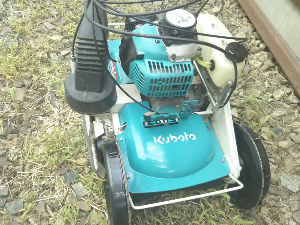 Yahoo!オークション - クボタ 自走式 草刈機 GC-S400 スパイダーモア 4...