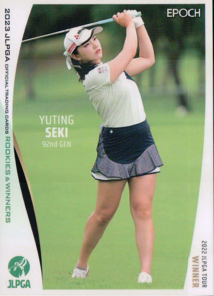 Yahoo!オークション - セキ ユウティン EPOCH LPGA 女子プロゴルフ ト...