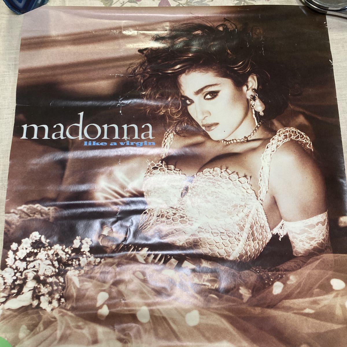 Yahoo!オークション - A767 マドンナ Madonna Like a virgin 約59cm×...