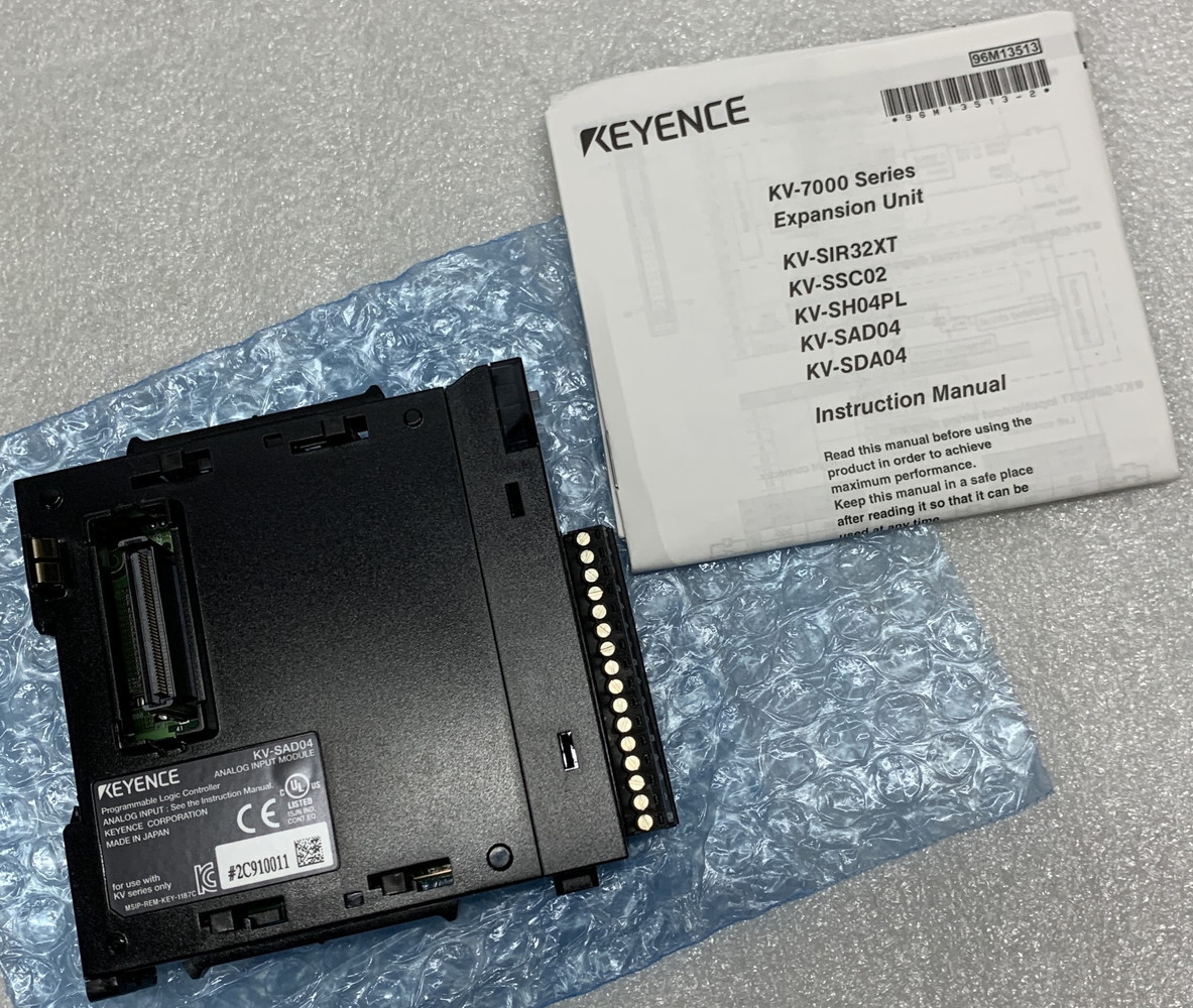 Yahooオークション Keyence 高速アナログ入力ユニット Kv Sad04