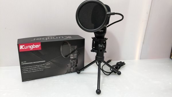 代購代標第一品牌－樂淘letao－HC565-230616-094【中古】Kungber コンデンサーマイク SF-777 CONDENSER MICROPHONE 箱付き USBマイク 専用 ...