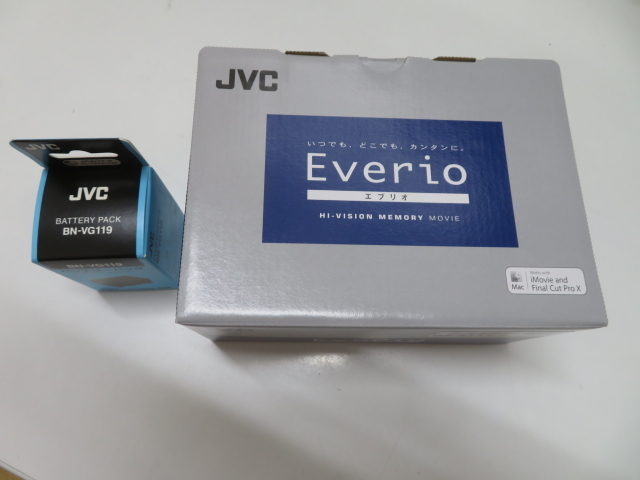 Yahoo!オークション - JVCエブリオ ハイビジョンメモリームービー GZ-E...