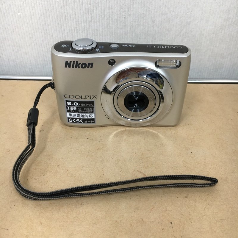 Yahoo!オークション - 230519PT130126 Nikon ニコン COOLPIX L21 デジ...