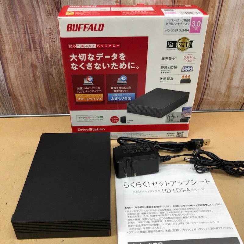 Yahoo!オークション - 230224SK030254 BUFFALO バッファロー HD-LDS3.0...