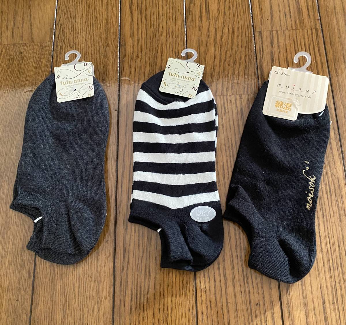 代購代標第一品牌－樂淘letao－チュチュアンナ moisok スニーカーソックス 10足セット