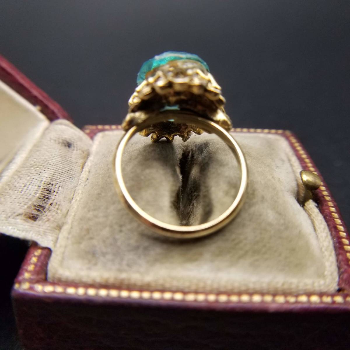 ロンドンブルートパーズカラー フローラル ヴィンテージ リング ゴールドトーン 指輪 コスチュームジュエリー エレガント Y6-N②(その他)｜売買されたオークション情報、yahooの商品情報 ...