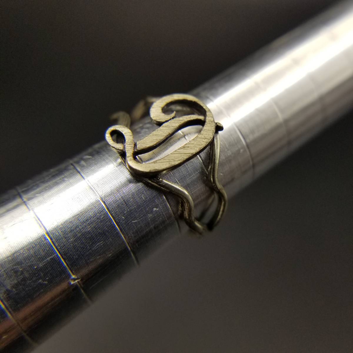 Yahoo!オークション - BEAU STERLING イニシャル レター D 925 シルバ...