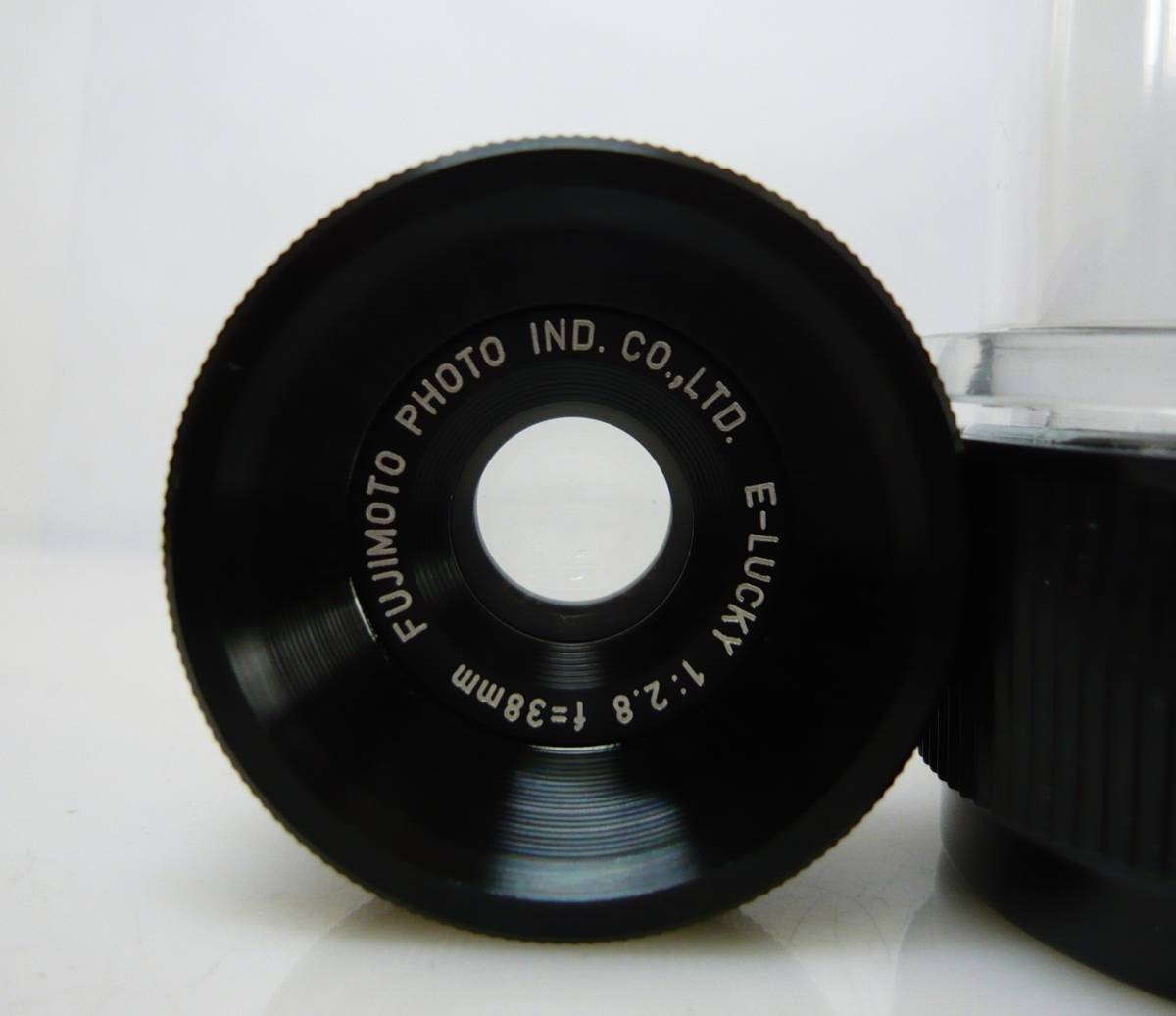 代購代標第一品牌－樂淘letao－★FUJIMOTO PHOTO(藤本写真) E-LUCKY 1:2.8 f=38mm