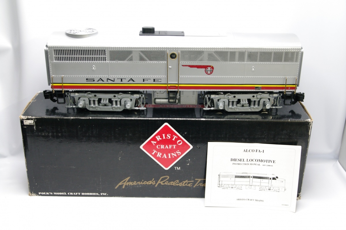 ARISTO CRAFT TRAINS 1/29 Gゲージ ART-22310 ATSF/SANTAFE WB ディーゼル ALCO FB-1 品(Gゲージ)｜売買されたオークション情報 ...