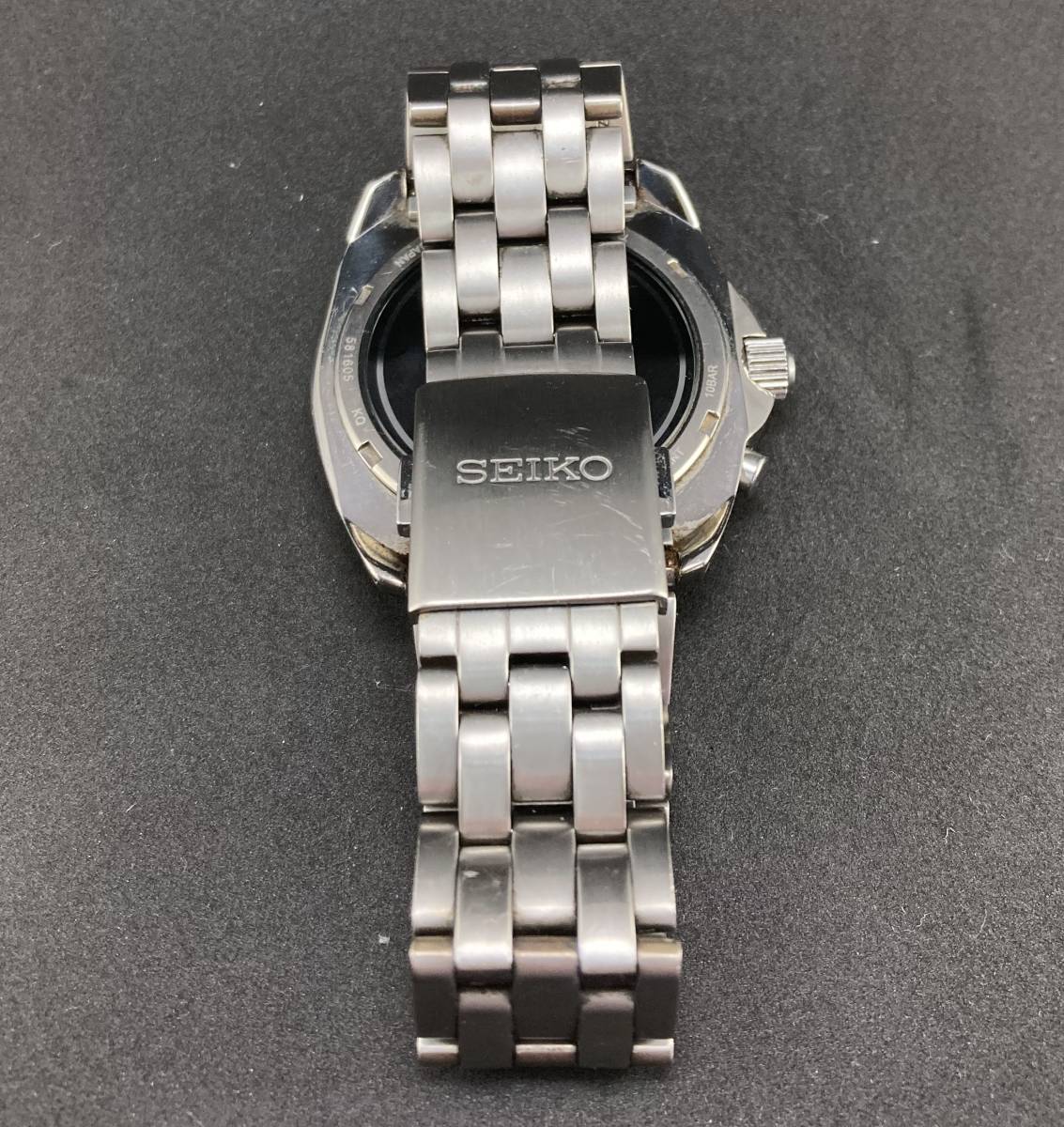 代購代標第一品牌－樂淘letao－中古程度良!! SEIKO セイコー スピリット 軽量チタン 86g 白文字盤 電波ソーラー RADIO WAVE CONTROL 腕周り：約17cm
