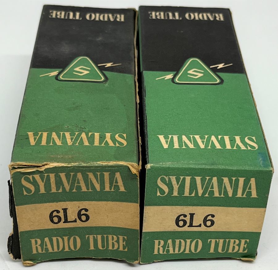 Yahoo!オークション - SYLVANIA 6L6 2本 動作未確認