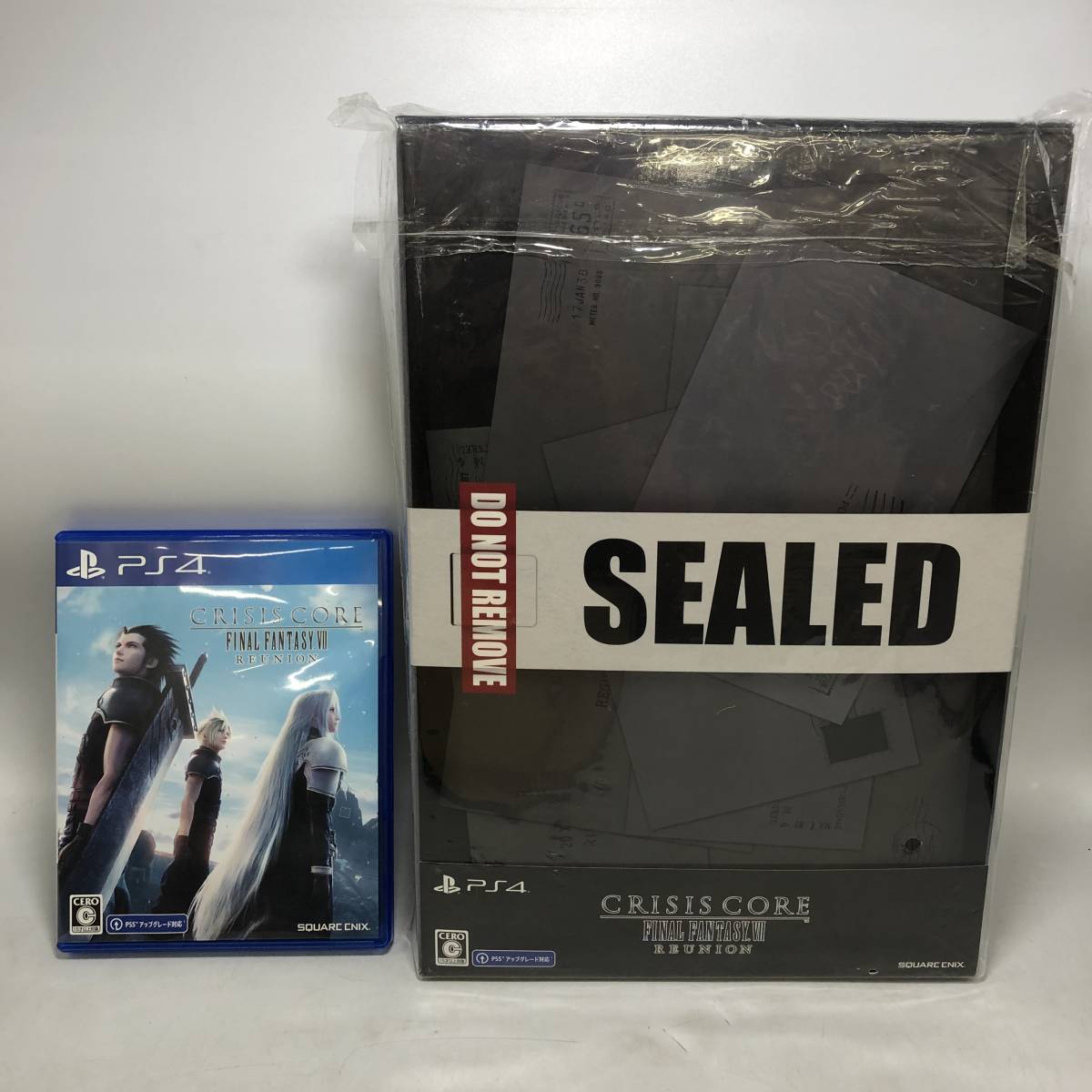 Yahoo!オークション - PS4ソフト クライシスコア ファイナルファンタジ...