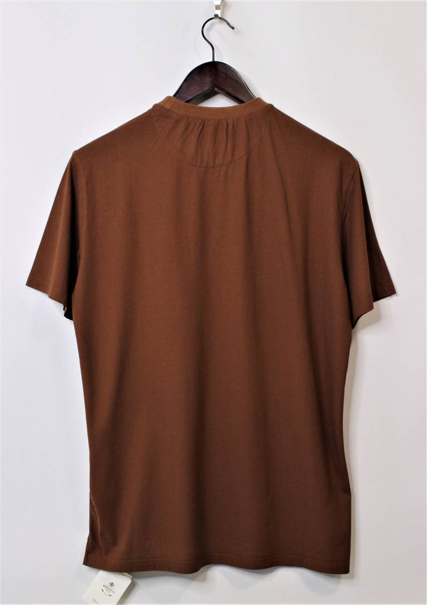 日本代購代標第一品牌【樂淘letao】－50 春夏 スペシャル特価「ルイジ ボレッリ」イタリア製・ブラウン系・無地・胸ポケ・極上素材＆ジャージ素材♪サイズ50(L)