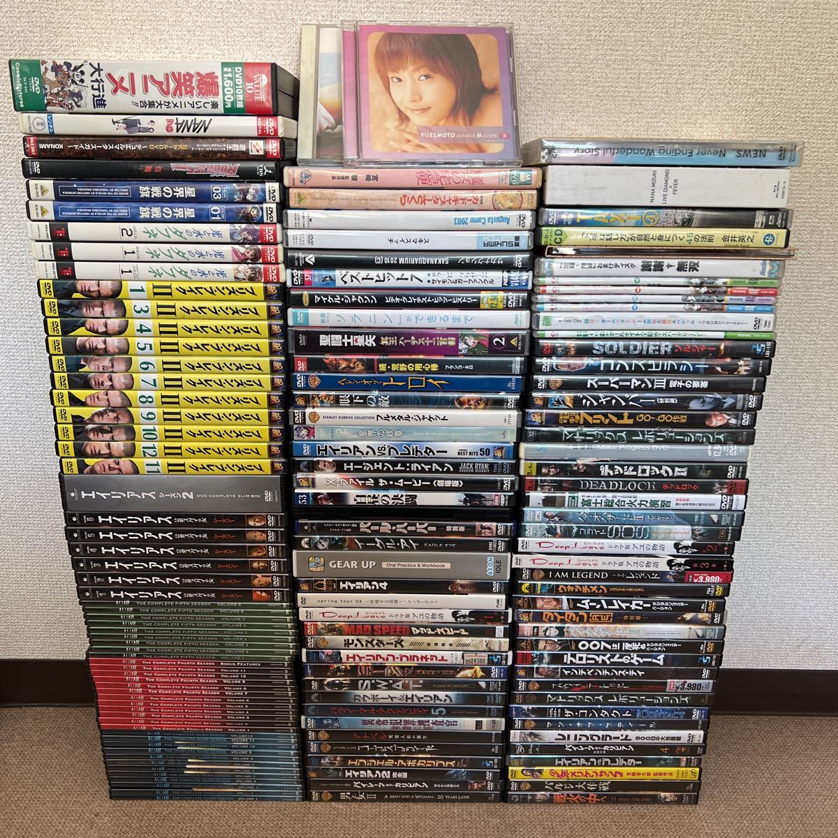 Yahoo!オークション - 1スタ DVD155枚以上まとめ売り 大量 現状品 邦画...