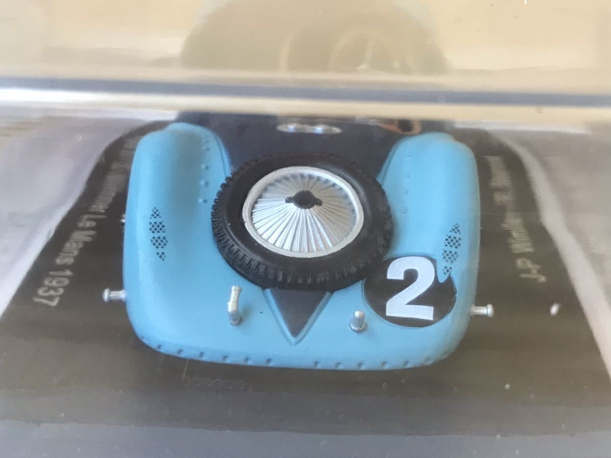 代購代標第一品牌－樂淘letao－mI 60 J-P Wimille-R.Benoist ミニカー ル・マン アシェット レースカーコレクション Bugatti 57 G Winner Le ...