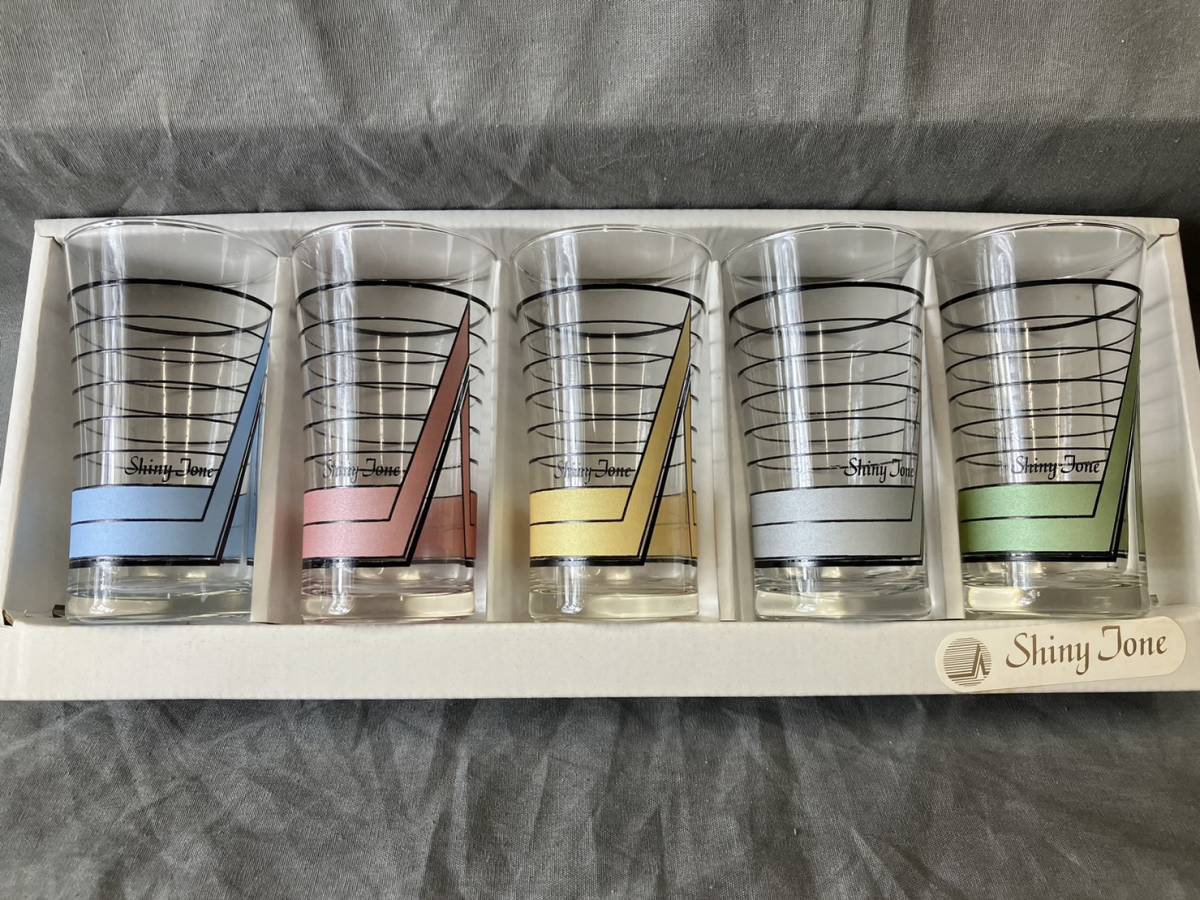 Yahoo!オークション - KAMEI GLASS OSAKA JAPAN SK-530 タンブラー5客...