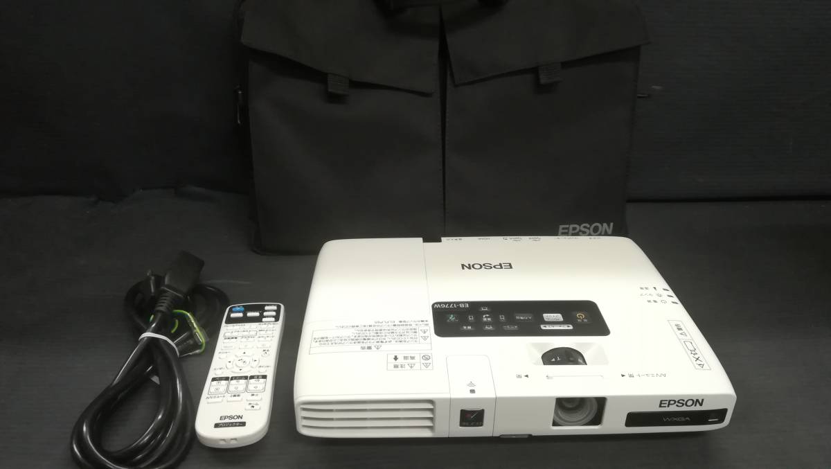 Yahoo!オークション - 【動作品 】EPSON エプソン EB-1776W 透過型3LCD...