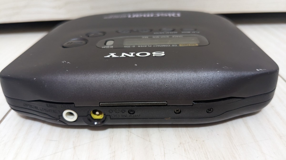 SONY ソニー Discman ESP D-335 ポータブルCDプレーヤー SONY ソニー Discman ESP D-335 ポータブルCDプレーヤー