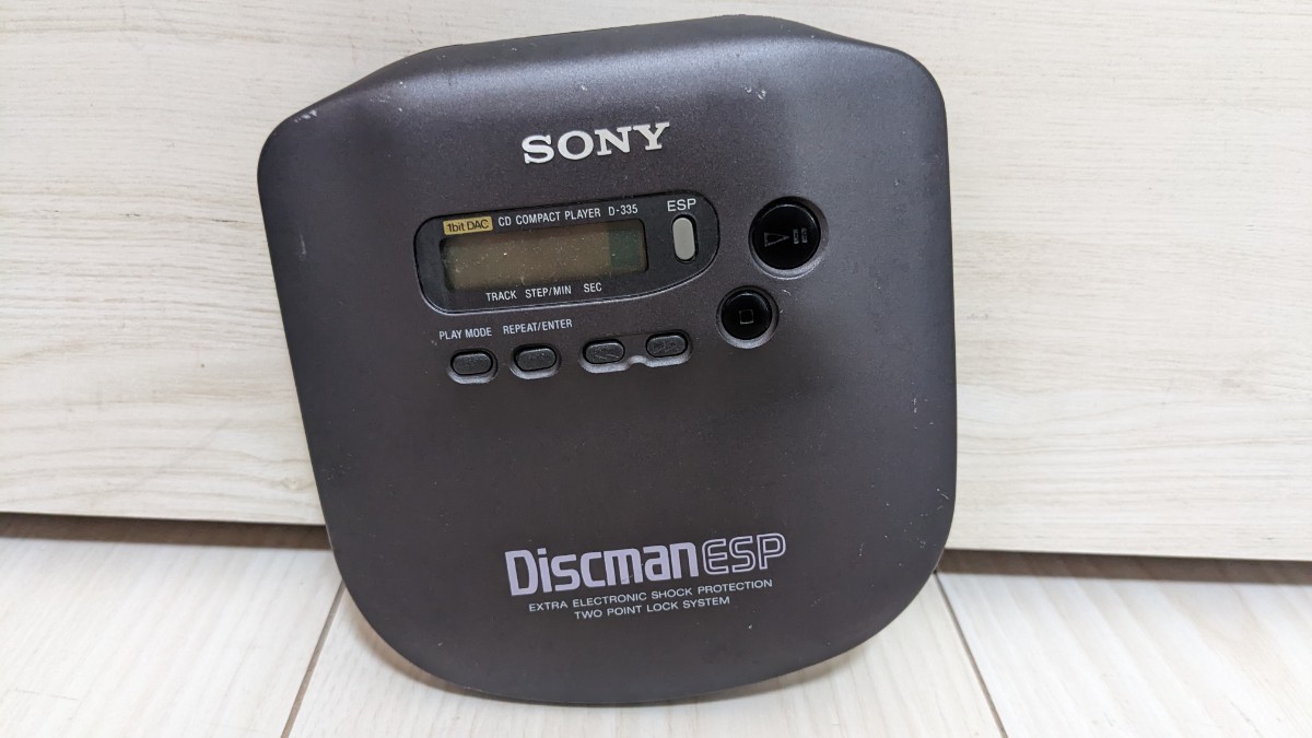 SONY ソニー Discman ESP D-335 ポータブルCDプレーヤー SONY ソニー Discman ESP D-335 ポータブルCDプレーヤー
