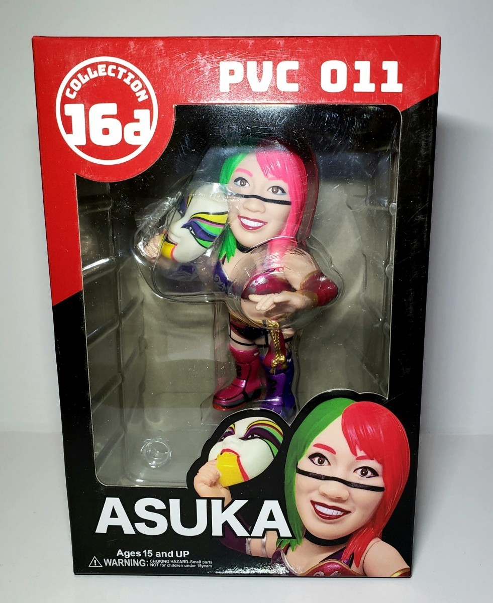 Yahoo!オークション - 16dソフビコレクション 011 WWE ASUKA The Empre...