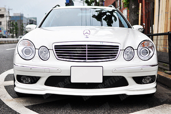 Yahoo!オークション - ベンツ W211 E55 AMG フロント リップスポイラー...