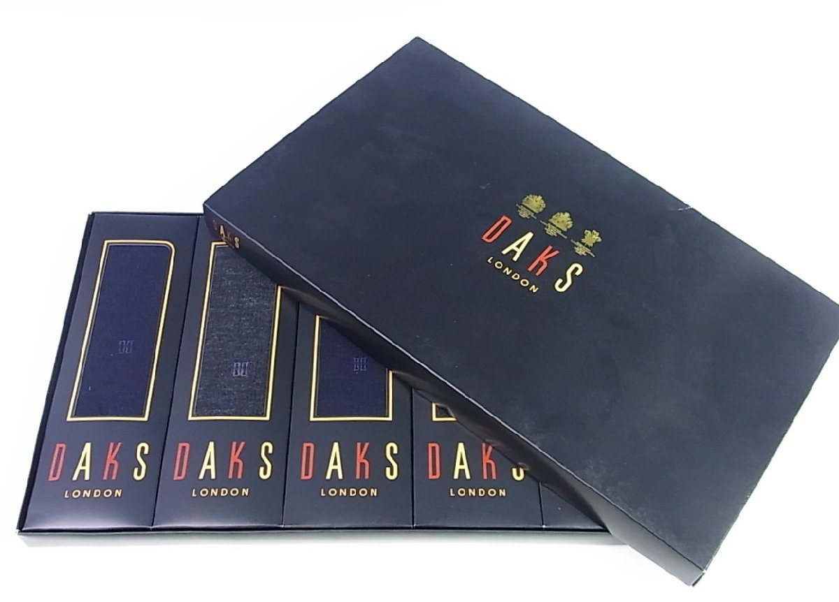 ヤフオク! - 2 DAKS/ダックス 紳士 靴下 計10足 2箱セット ブ...