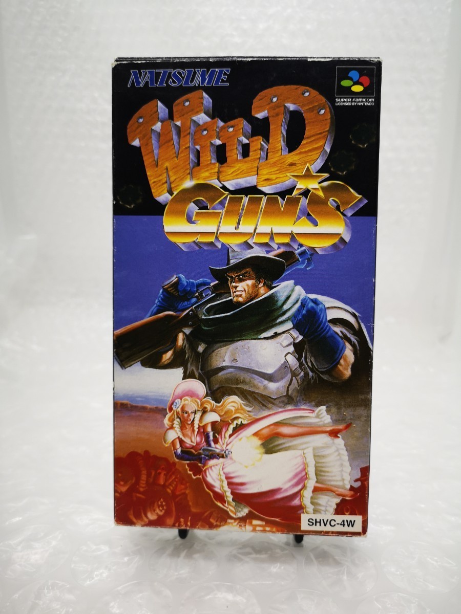 Yahoo!オークション - 【箱説付き SFC ワイルドガンズ wild guns 他に...
