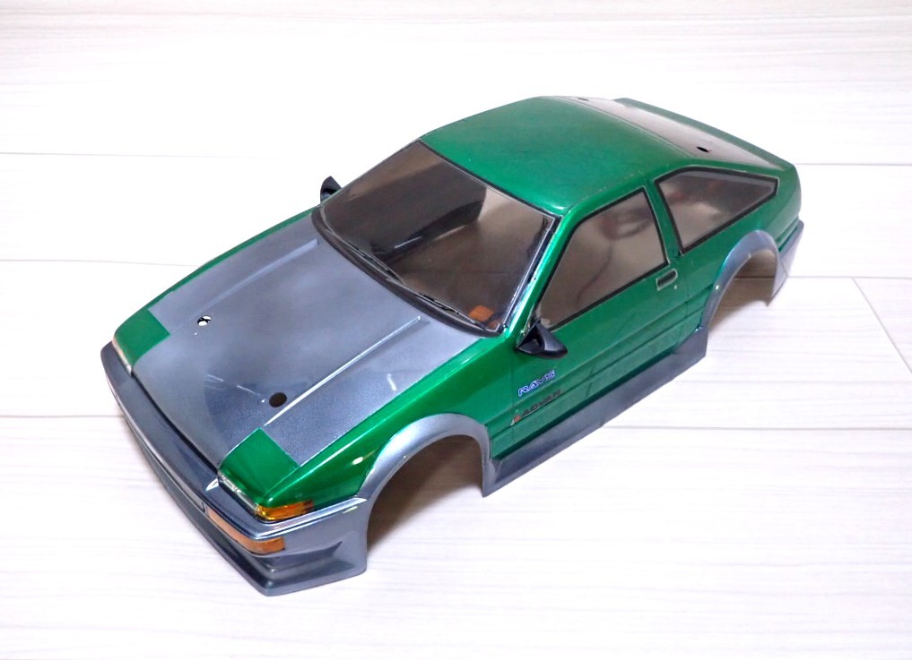1/10 ボディ HPI AE86 トレノ 電飾LED付 ドリフト ドリパケなどへ(ボディ)｜売買されたオークション情報、yahooの商品情報をアーカイブ公開 - オークファン（aucfan.com）