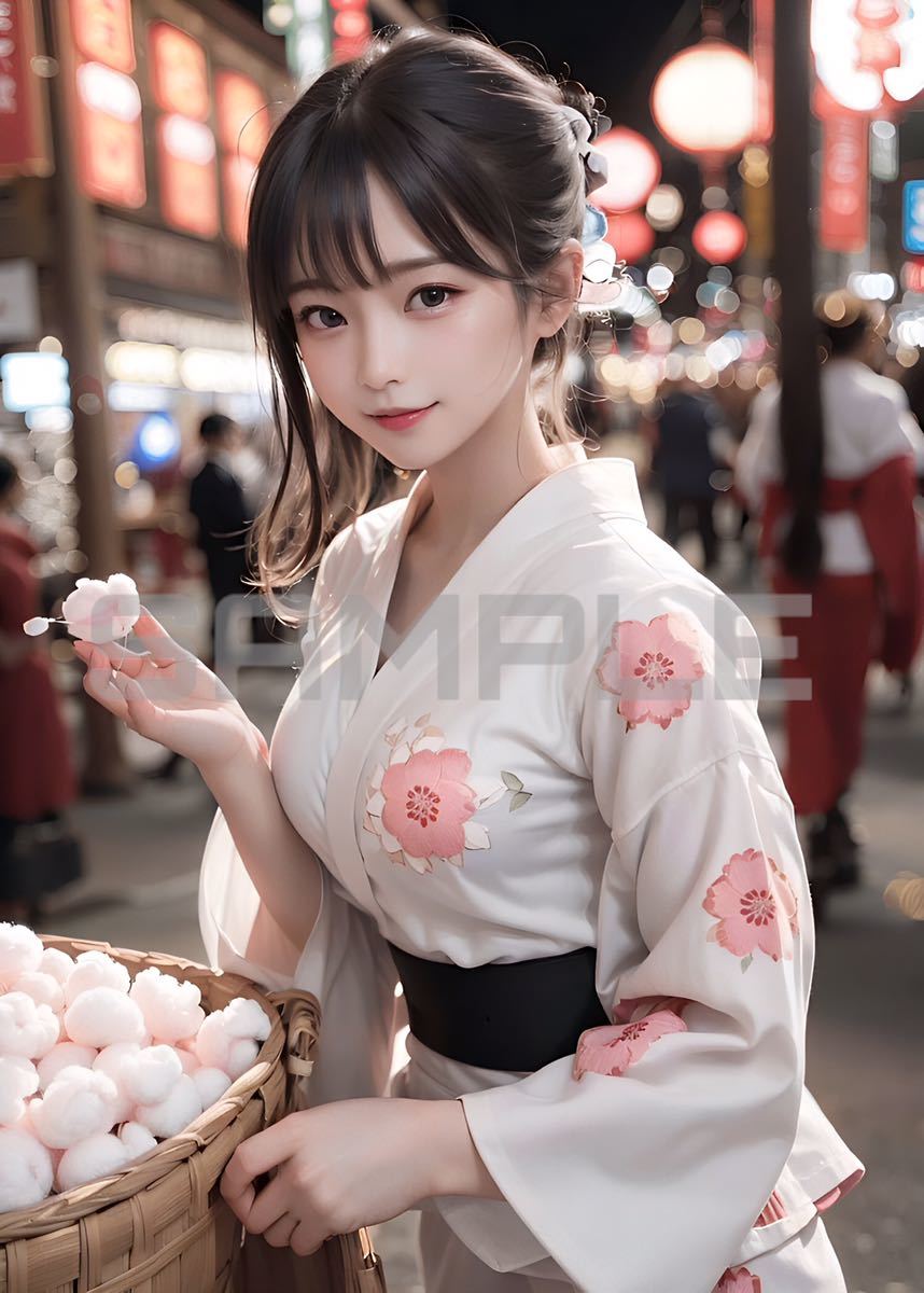 No.873【高画質】A4サイズ アートポスターイラスト グラビア インテリア コスプレ セクシー 美女 美少女 美人 - 印刷物