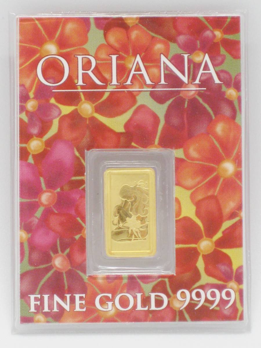 Yahoo!オークション - オーストラリア パースミント発行 ORIANA 純金...