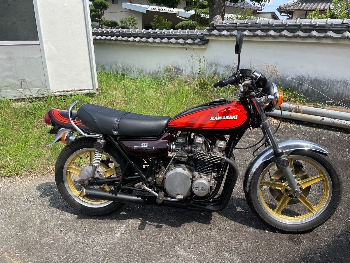 Yahoo!オークション - Z1A 900super4 予備検査付きになります 九州本州...