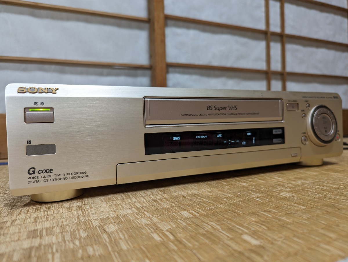 Sony Slv Rx9 S Vhs 再生ok S Vhsビデオデッキ |売買されたオークション情報、yahooの商品情報をアーカイブ公開