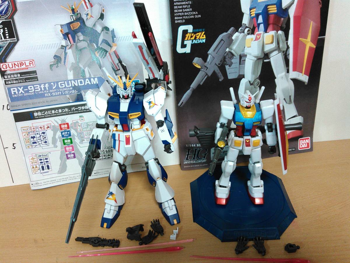 Yahoo!オークション - HGUC EG 1/144 νガンダム FF ららぽーと福岡 プ...