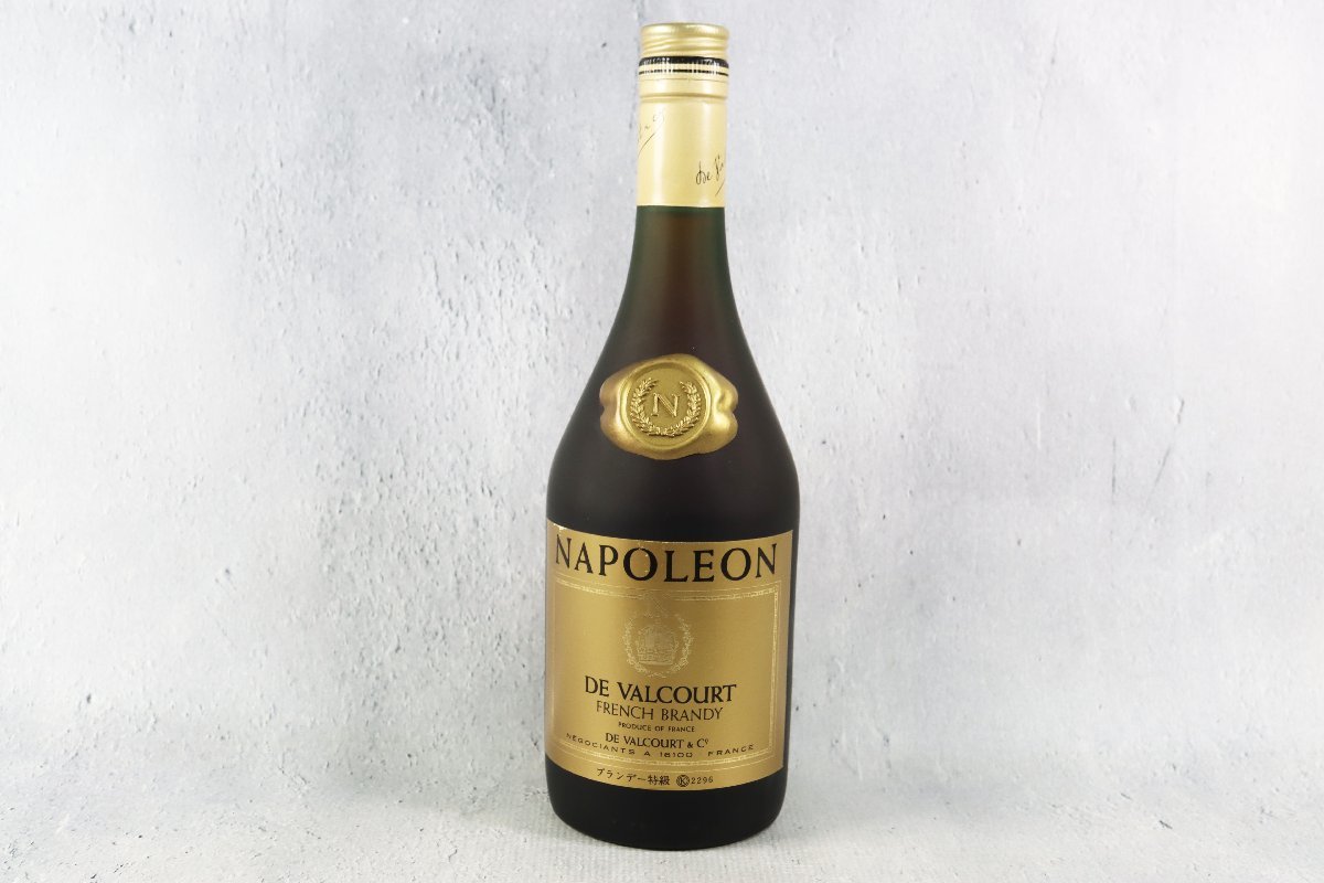 Yahoo!オークション - 未開栓 ブランデー 2本セット DE VALCOURT 700ml...