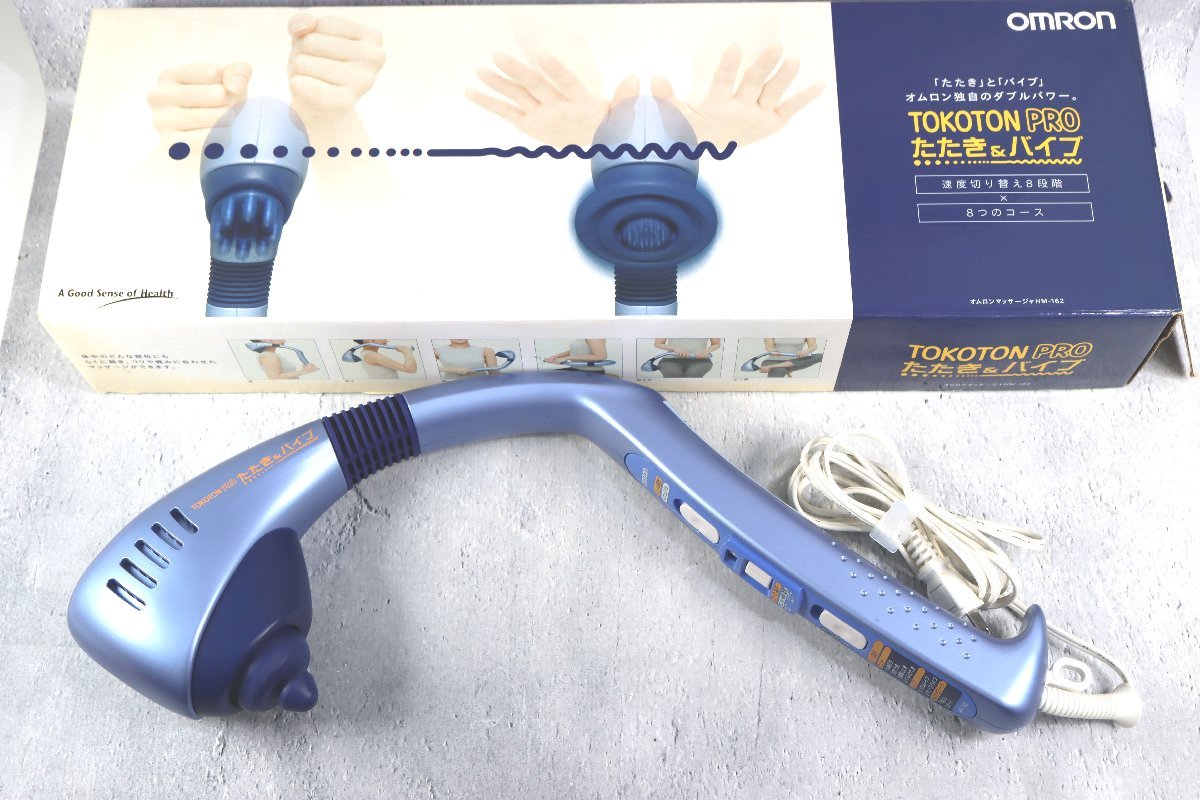Yahoo!オークション - OMRON オムロン TOKOTON PRO たたき＆バイブ HM-...