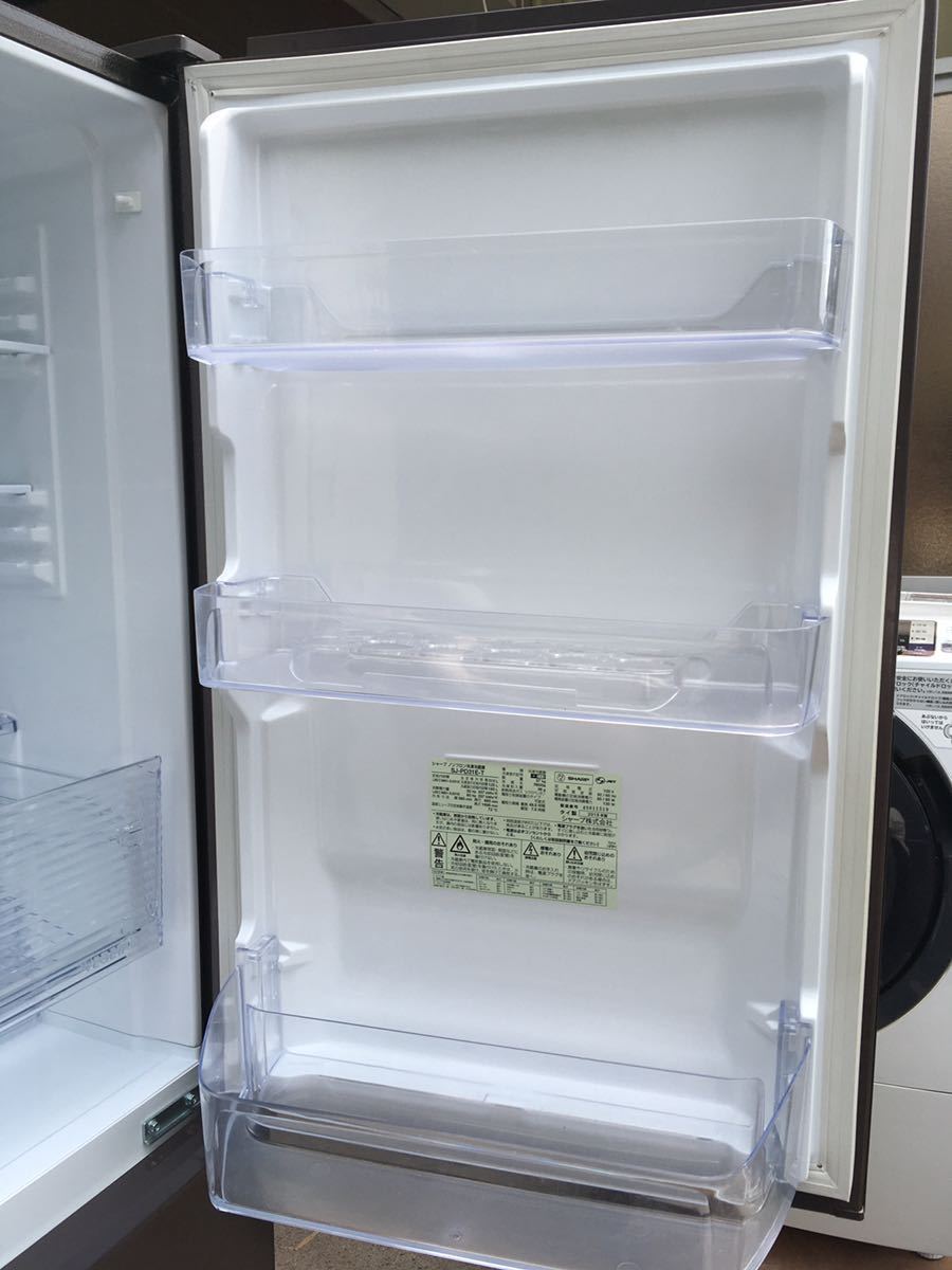 代購代標第一品牌－樂淘letao－ シャープ SHARP SJ-PD31E-T プラズマクラスター 冷蔵庫 310L 右開き 2ドア 2018年製