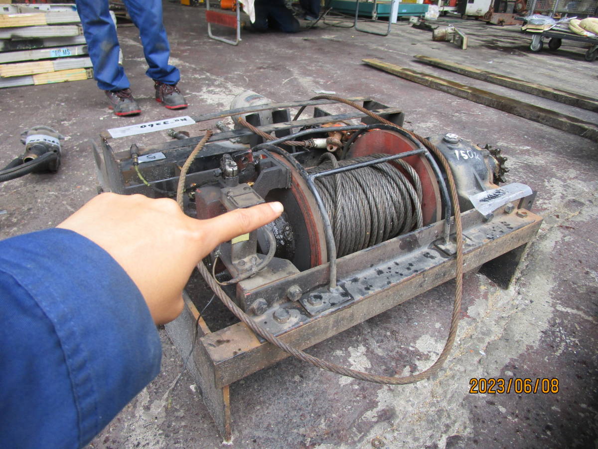 油谷 №3260 油圧 ウインチ 3トン用 トラック用 セルフ 回送車 油圧式 24V ポンプ付き 動作良好 ハイジャッキ アクセルモーター付き(トラック、ダンプ)｜売買されたオークション情報 ...