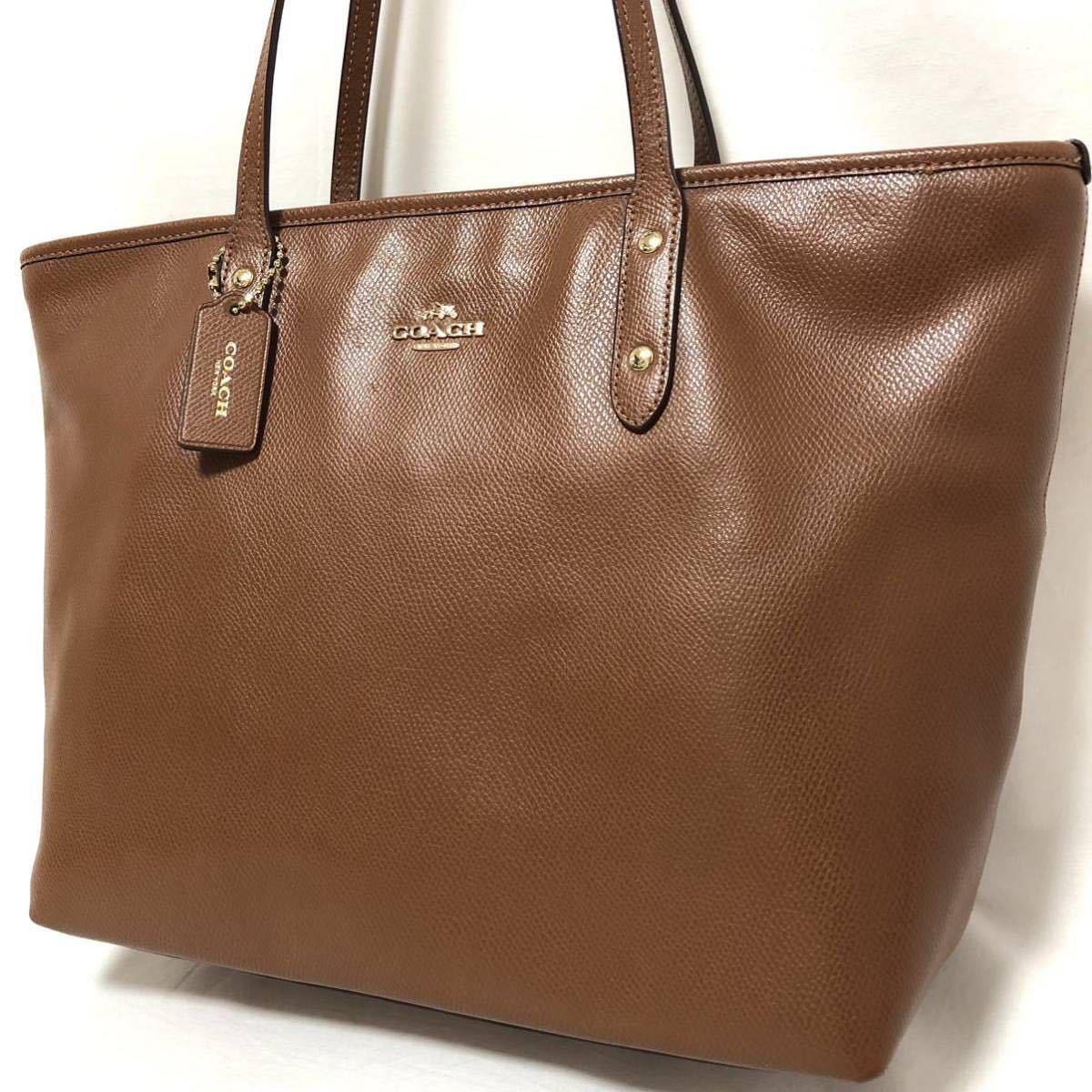Yahoo!オークション - (47)超美品「COACH」 A4トートバッグ 肩掛けショ...