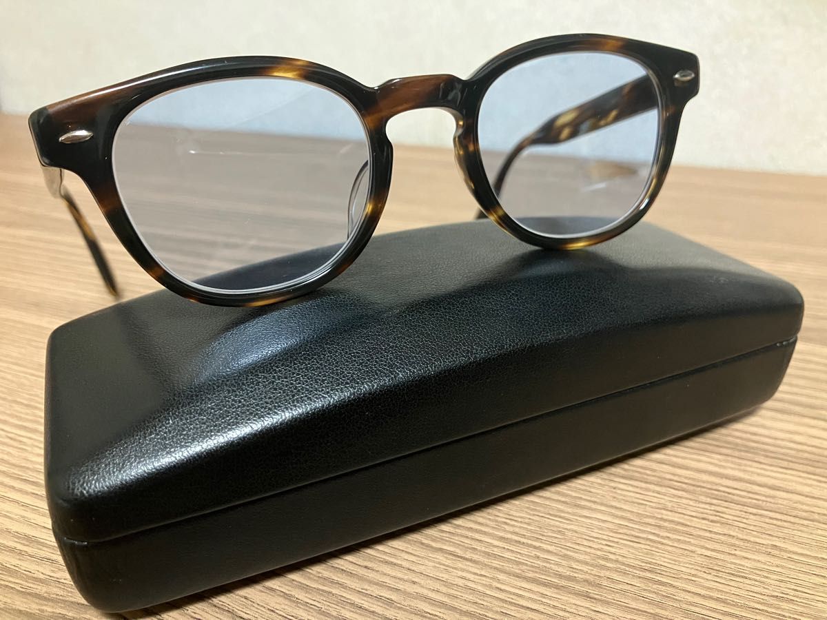 限定価格】OLIVER PEOPLES Sheldrake 鼈甲 ライトブルーレンズ 限定価格】OLIVER PEOPLES Sheldrake 鼈甲 ライトブルーレンズ