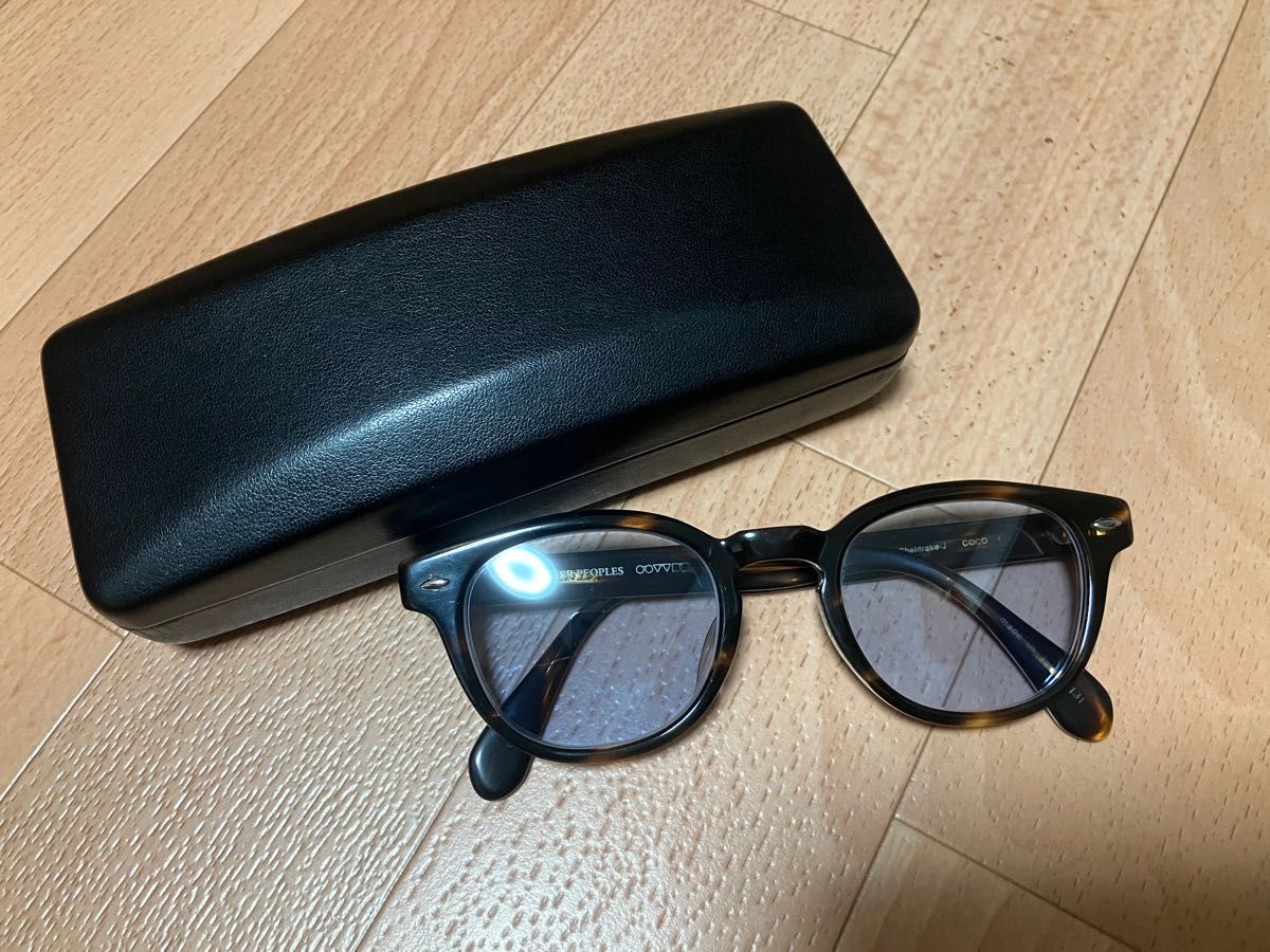 限定価格】OLIVER PEOPLES Sheldrake 鼈甲 ライトブルーレンズ 限定価格】OLIVER PEOPLES Sheldrake 鼈甲 ライトブルーレンズ