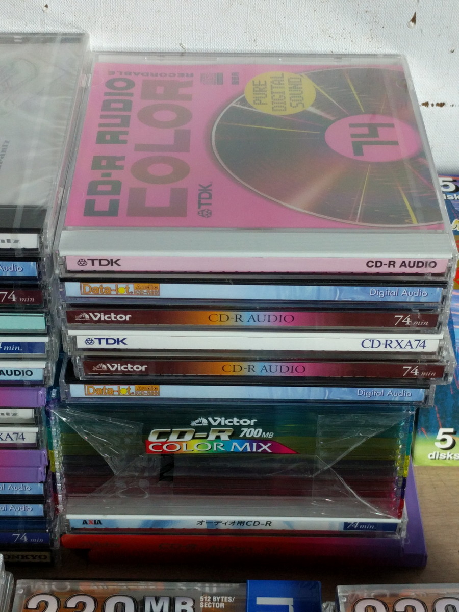 Yahoo!オークション - HR6-382 SONY 540MB MOディスクまとめ maxell KY...