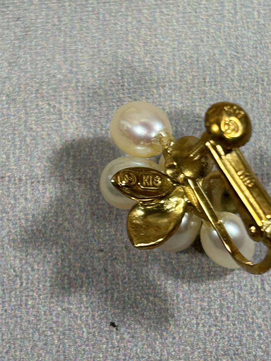 Yahoo!オークション - TASAKI 田崎真珠 K18刻印有り 18金 金具使用 本...