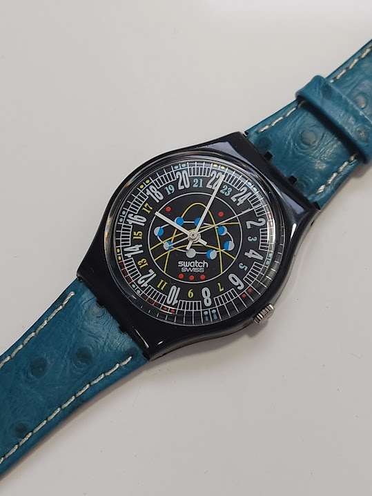 Yahoo!オークション - 未使用 稼働中 SWATCH スウォッチ レギュラー GB...