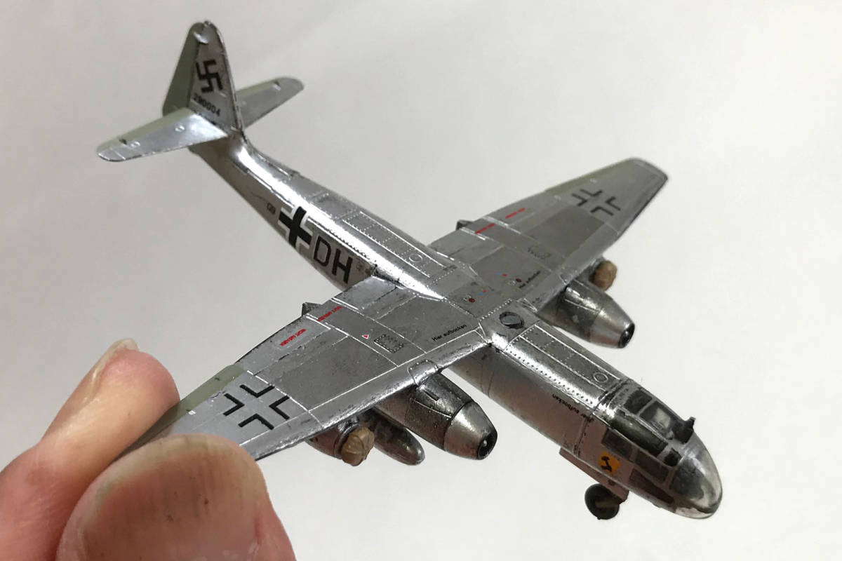 Yahoo!オークション - 1/144 【ジャンク扱い】Ar234 Blitz（世界の傑作...