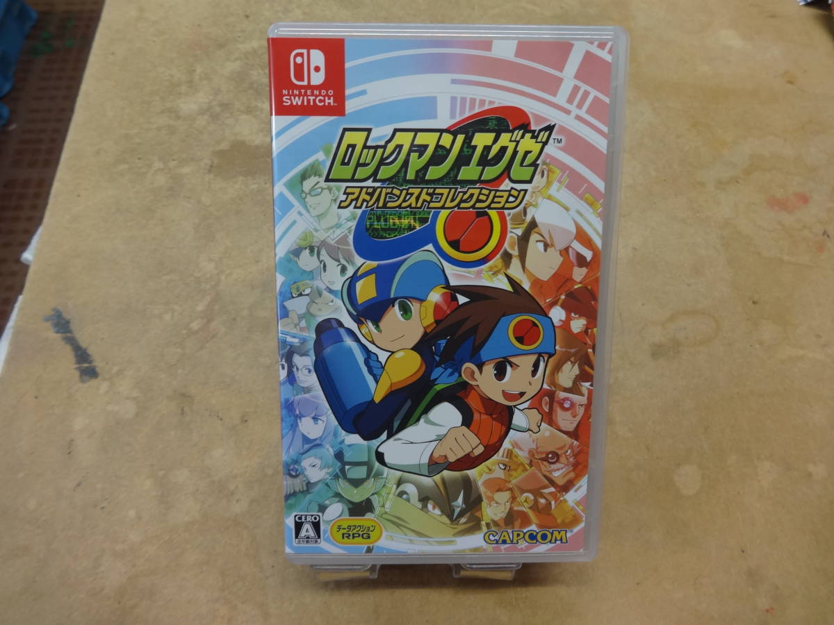 Yahoo!オークション - T260 スイッチソフト ロックマンエグゼ アドバン...