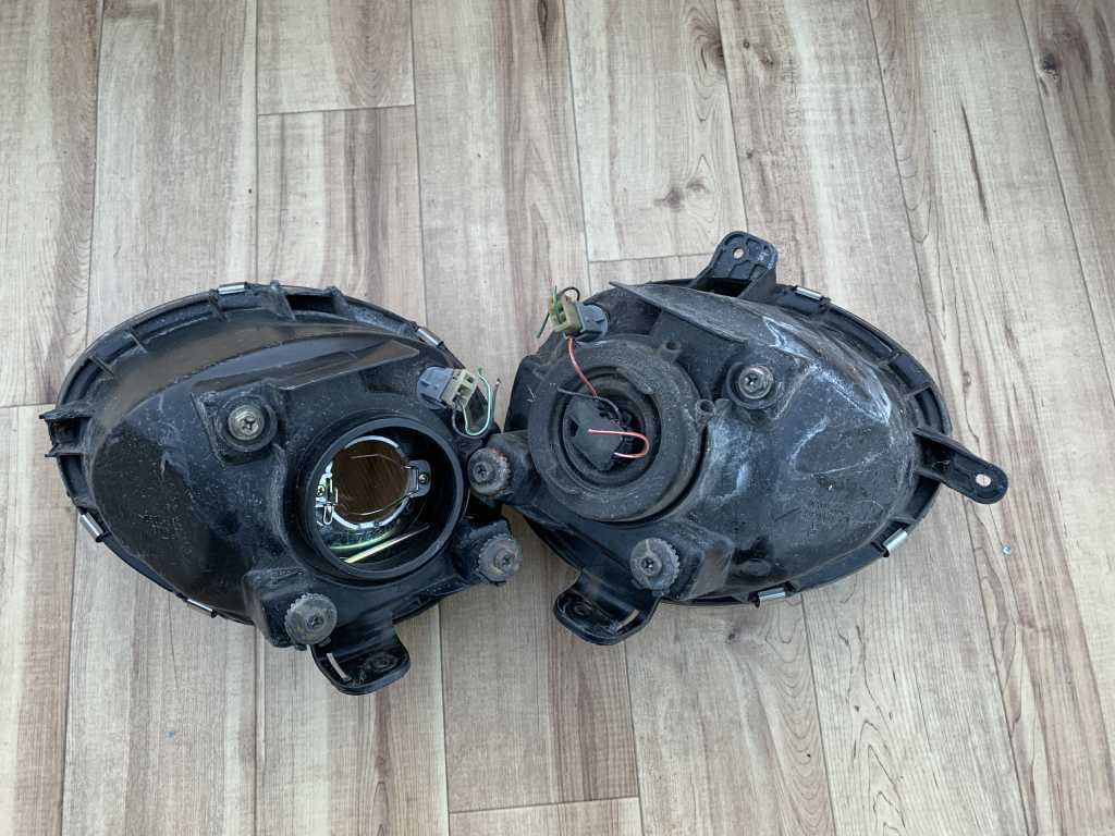 Yahoo!オークション - 331 H31A/H32A ミニカ 三菱 ハロゲンヘッドライ...