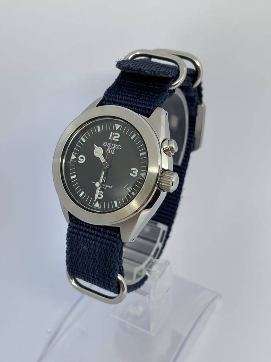 Yahoo!オークション - [そこそこ美品] SEIKO AGSサス キネテック 10気...