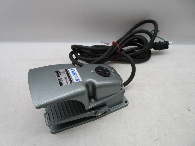 岩0172 Ogura オグラ フットスイッチ SFM-1a-HPC パンチャー用(その他)｜売買されたオークション情報、yahooの商品情報をアーカイブ公開 - オークファン（aucfan.com）